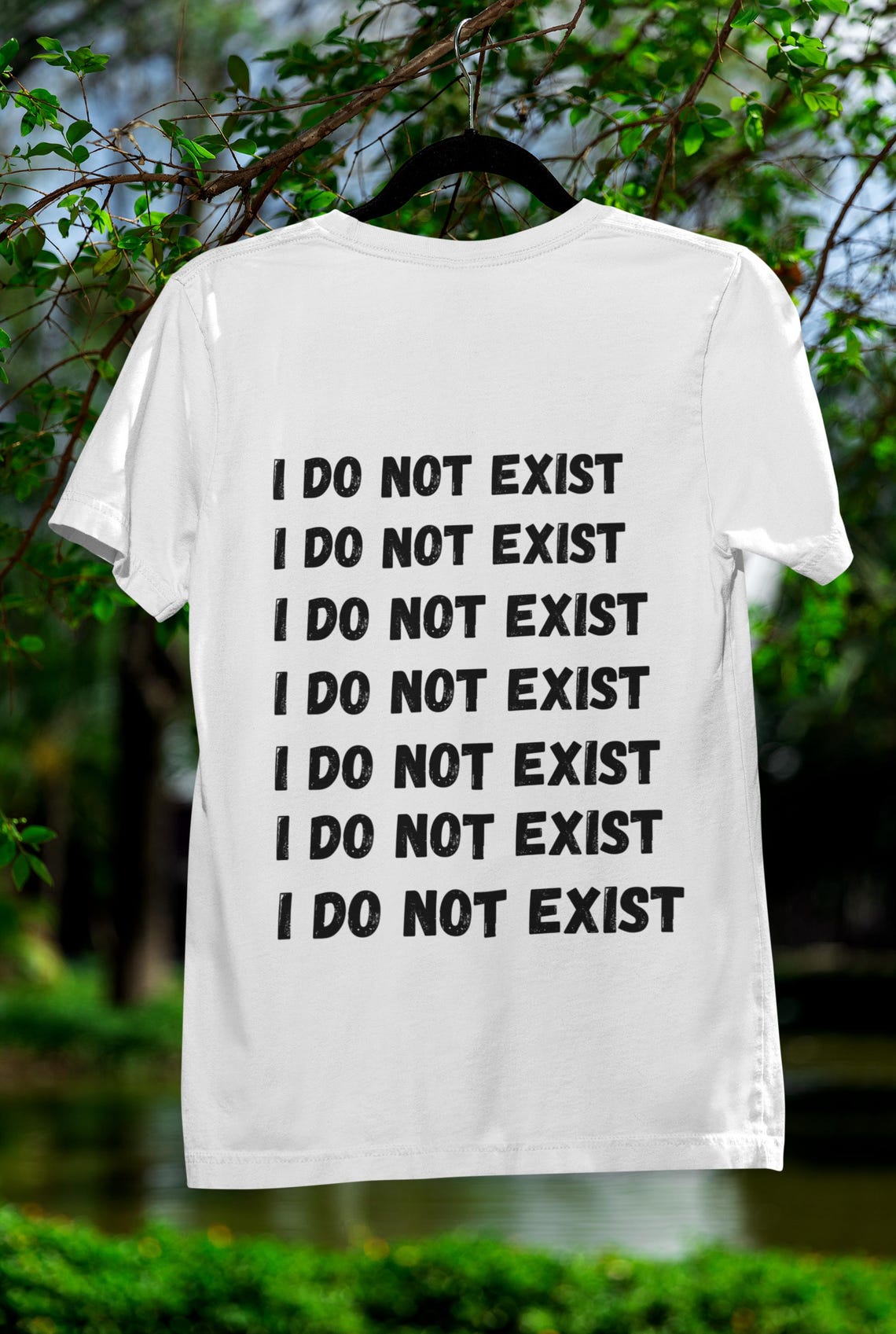 I Do Not Exist T-shirt. Existentialism. Existential Crisis. Existential ...