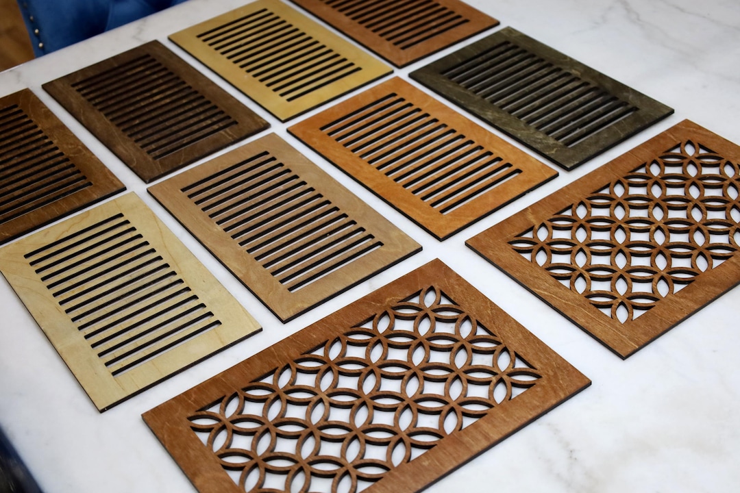 Custom 1/4 Thick Birch Plywood Wall and Ceiling Registers - Etsy