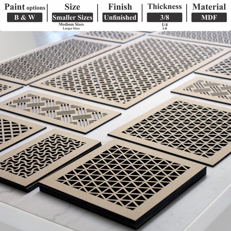 Wooden Air Vent Cover - Etsy