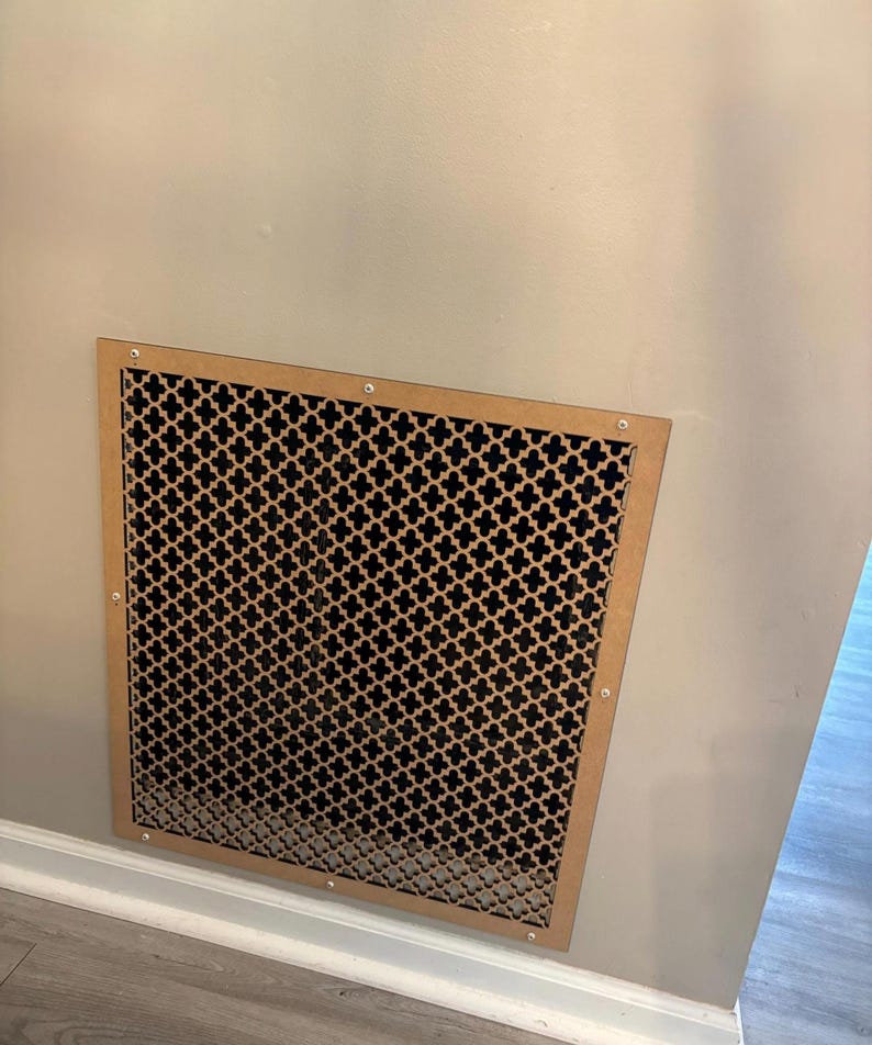 Vent Cover for Walls and Ceilings, AC Wall and Ceiling Register, Air ...