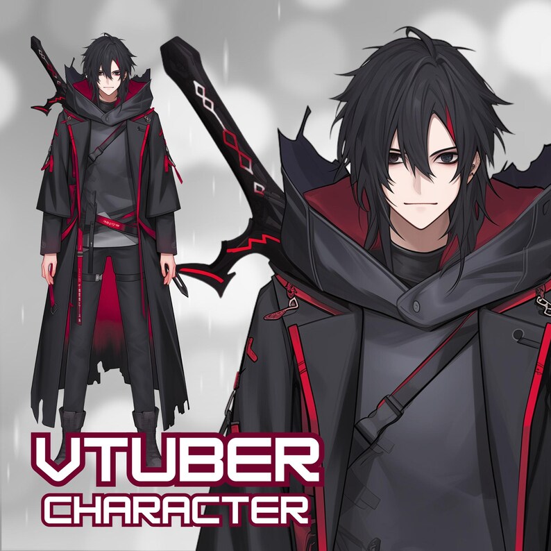 Custom Vtuber Model, Vtuber Design, Vtuber Assets, Pngtuber, Live2d ...