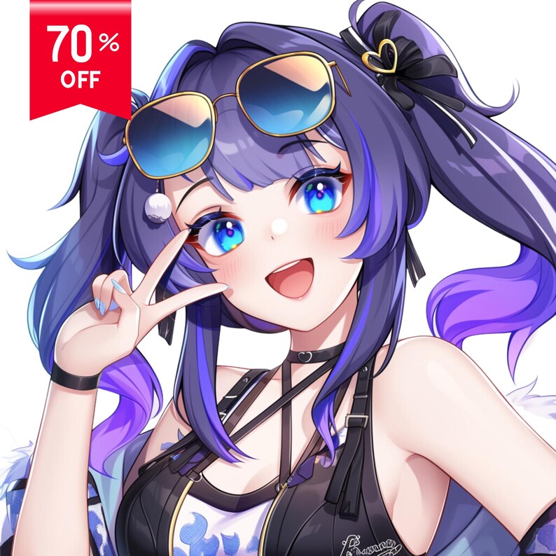 CUSTOM PFP Pfp Anime Character Commission PFP Chibi Social Media ...