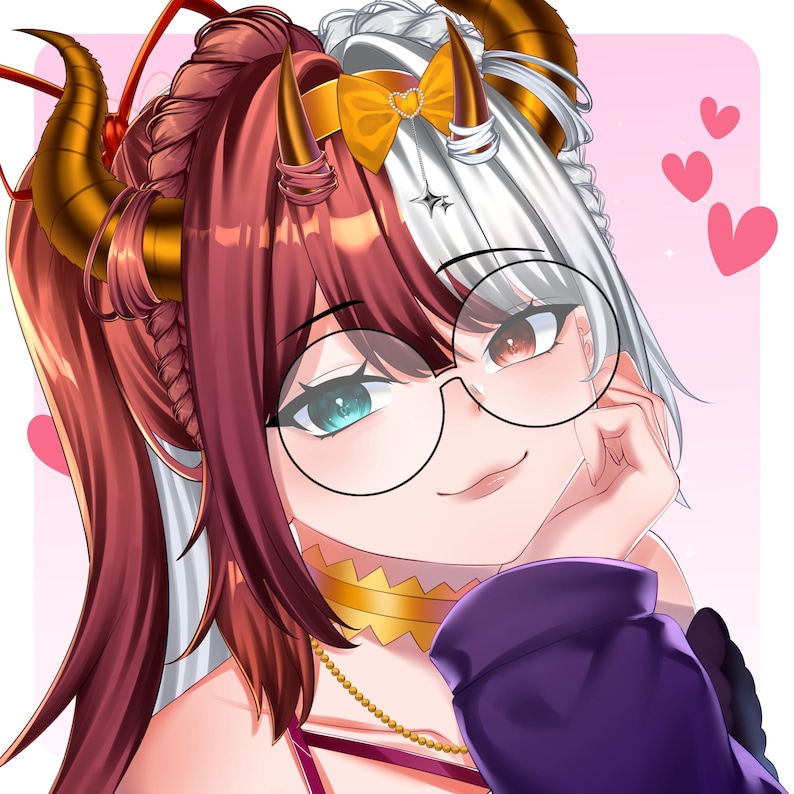 Custom Anime PFP, Anime Illustration, Anime Profile Icon, Twitch Anime ...
