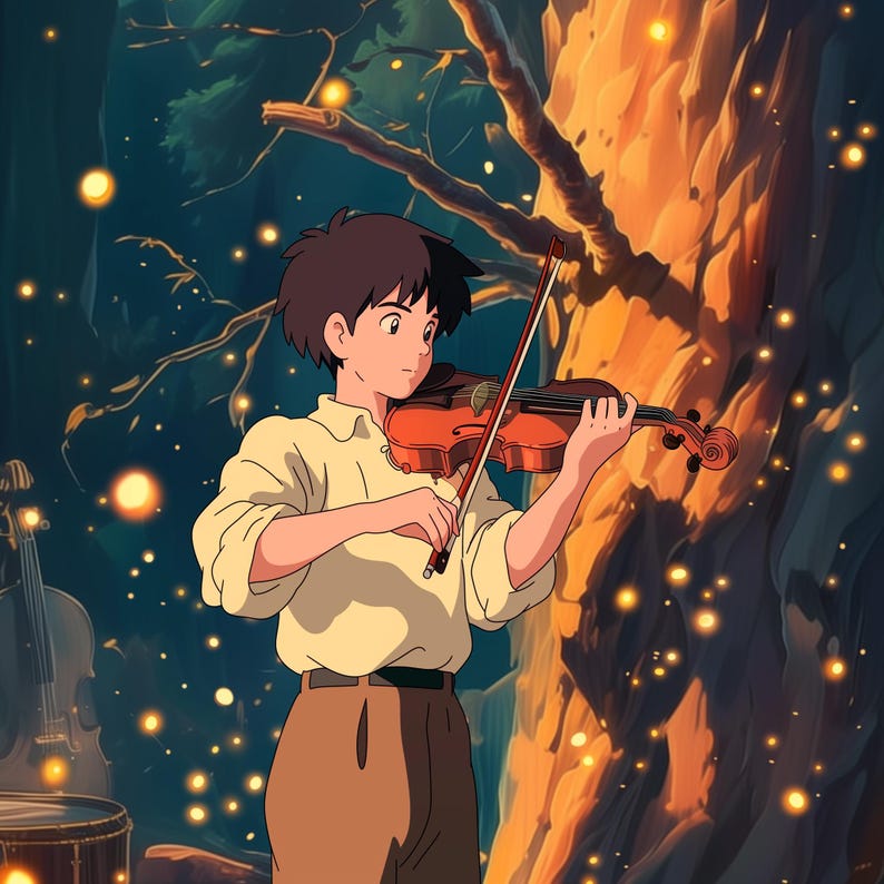 Custom Anime Ghibli Style, Anime Portrait, Couple Portraits, Family ...