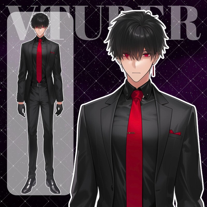 Live2d Model Male - Etsy