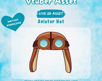 Vtuber Asset | Rigged Farmer Hat, Premade Assets, Vtuber, Vtuber Prop ...