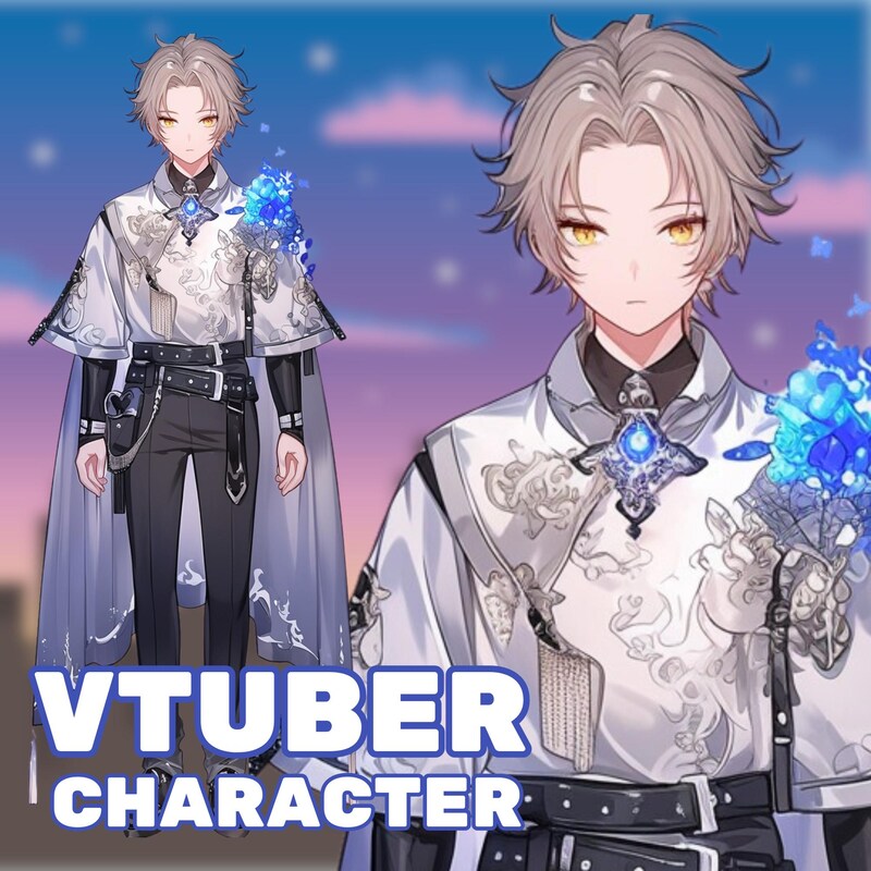 Vtuber Commission - Etsy