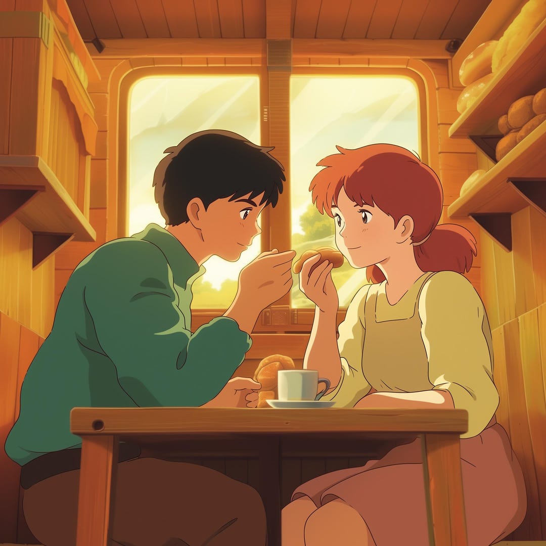Custom Anime Ghibli Style, Anime Portrait, Couple Portraits, Family ...