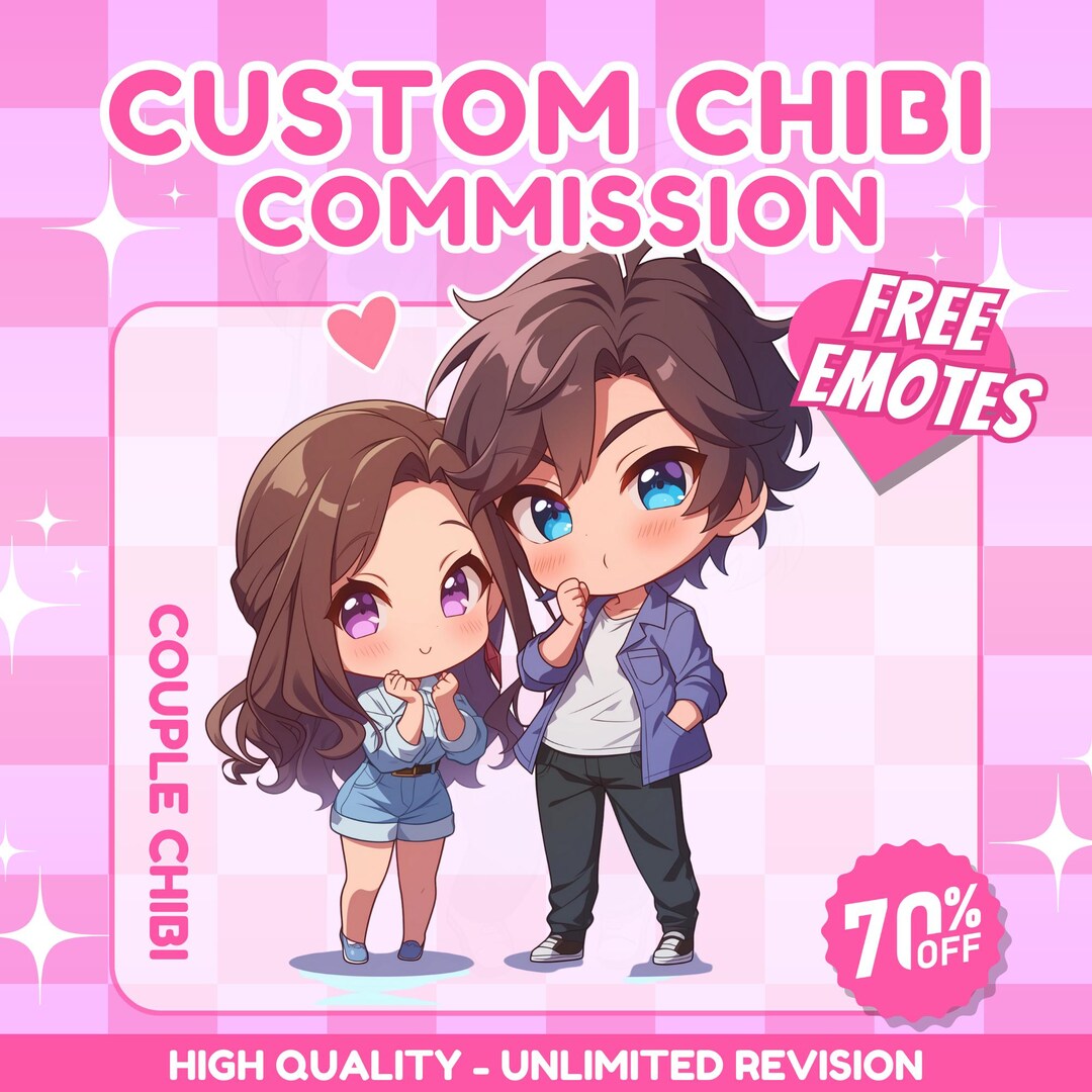 CUSTOM CHIBI, Chibi Character, Custom Chibi Commission, Chibi, Fanart ...