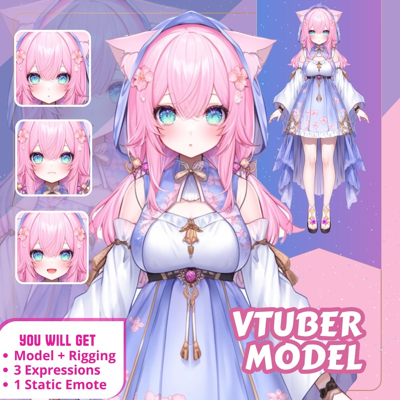 Free Custom Vtuber Models - Etsy