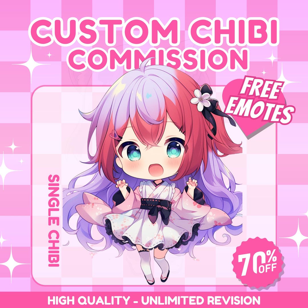 CUSTOM CHIBI CHARACTER, Couple Chibi, Cute Chibi, Chibi Fanart, Chibi ...