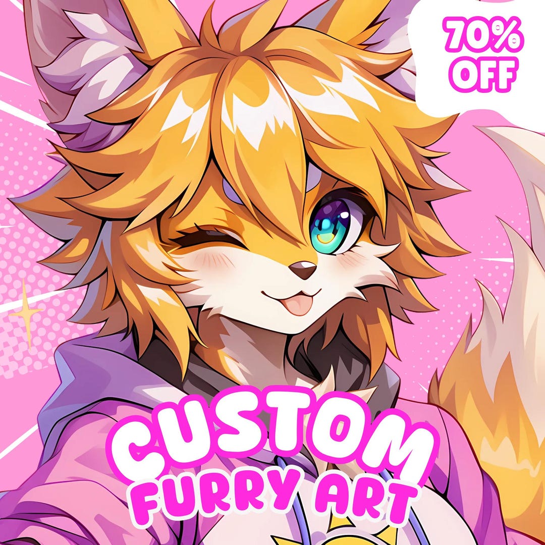 Furry Art Commission | Chibi Furry | Custom Anime Furry Profile Picture ...