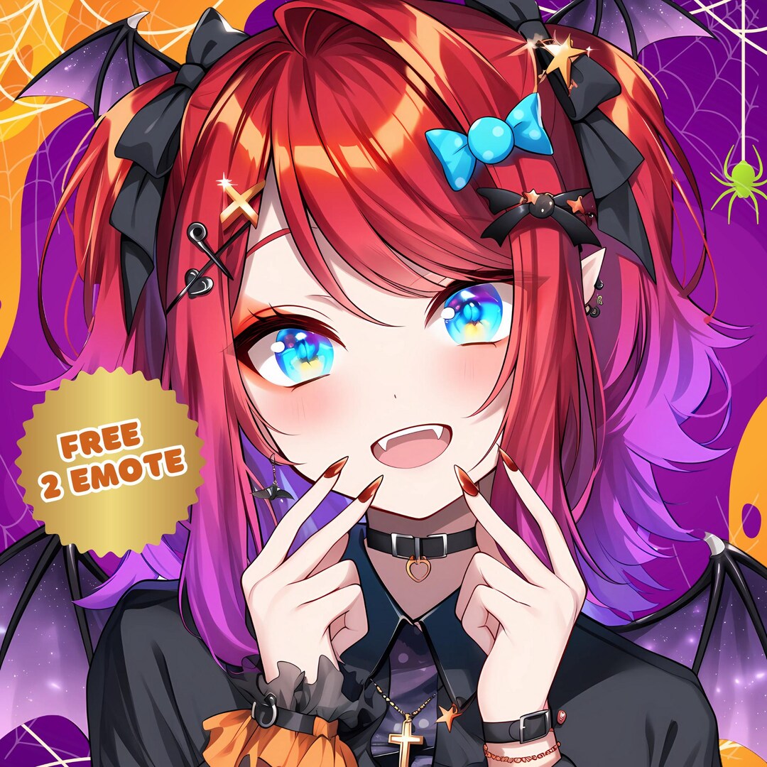 Custom Anime Profile Picture: PFP Commission for Twitch, Vtuber - Etsy UK