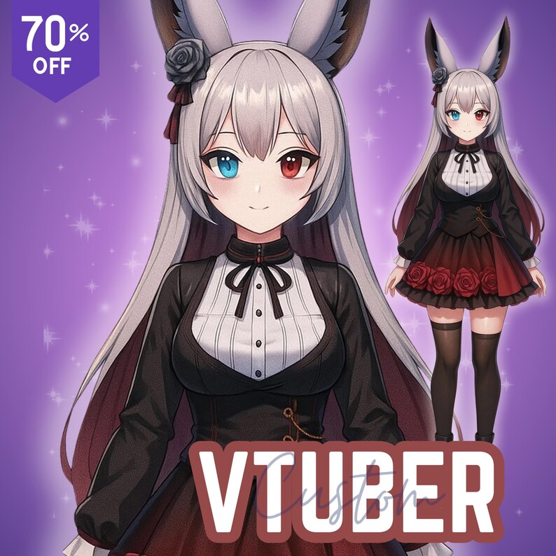 Custom 3D Vtuber Model: Vroid, Live2d Conversion, Vrchat Avatar, Anime ...