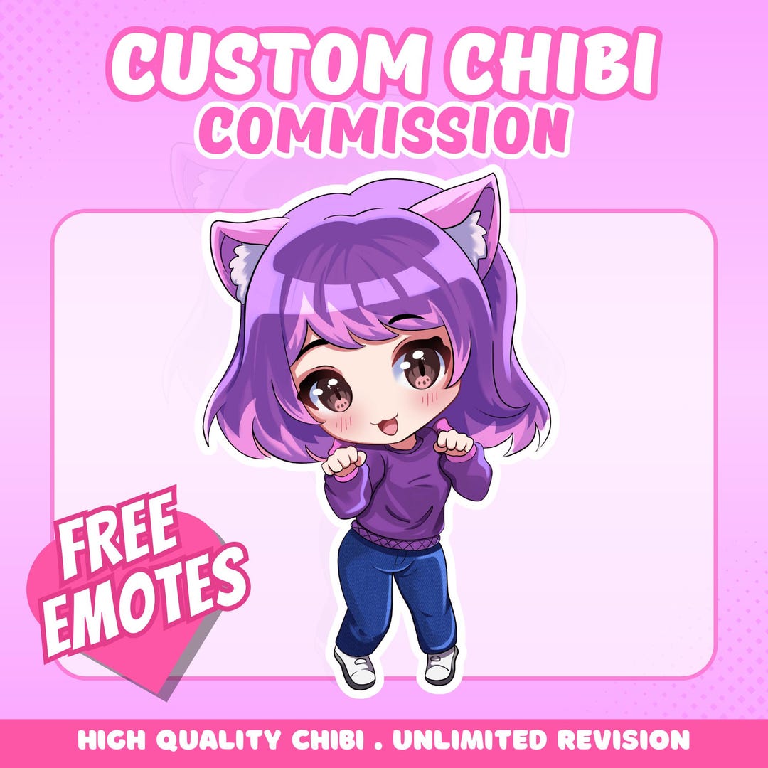 Custom Chibi, Chibi Character, Chibi Commision, Custom Chibi Couple ...