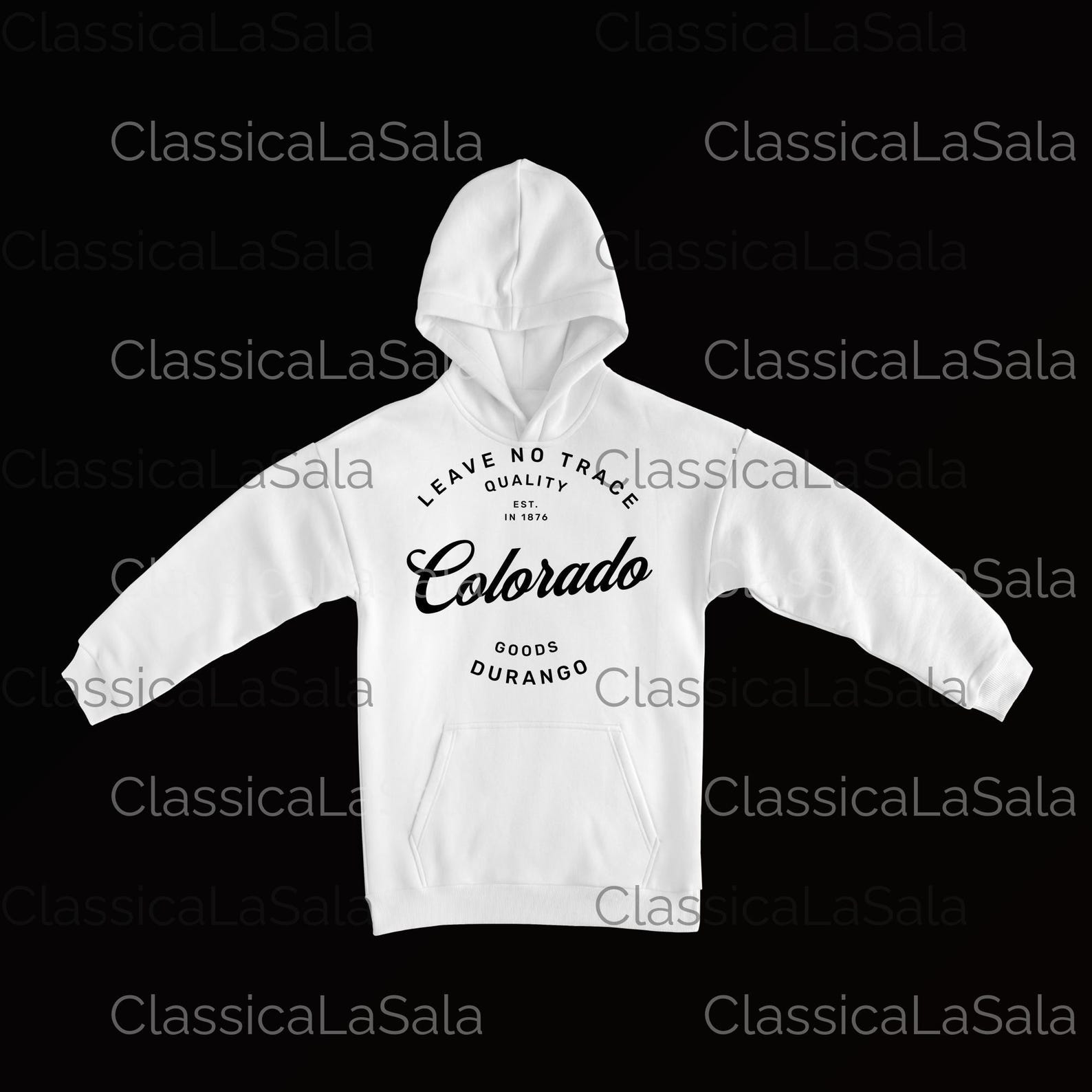 Vintage Colorado Logo Colorado EST. IN 1876 Leave No Trace Clipart ...