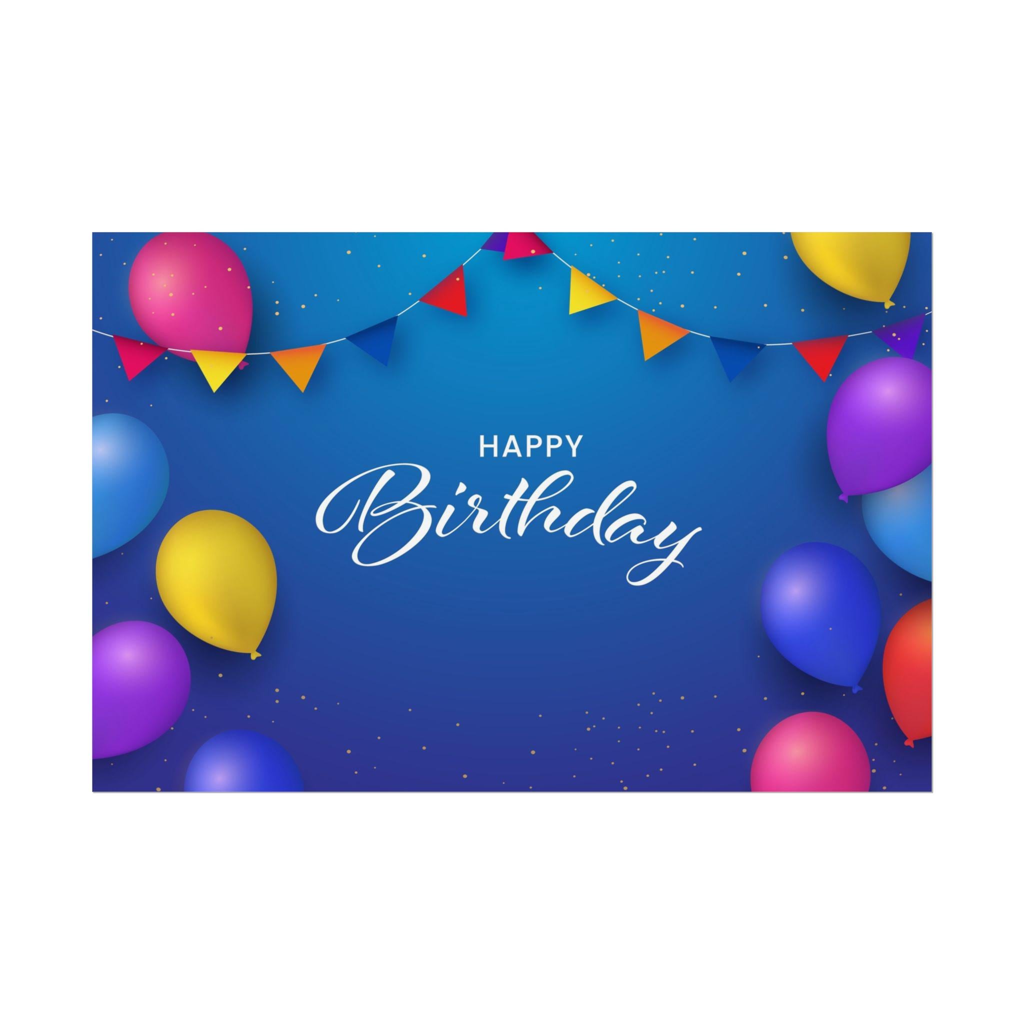 HAPPY BIRTHDAY Rolled Posters - Etsy