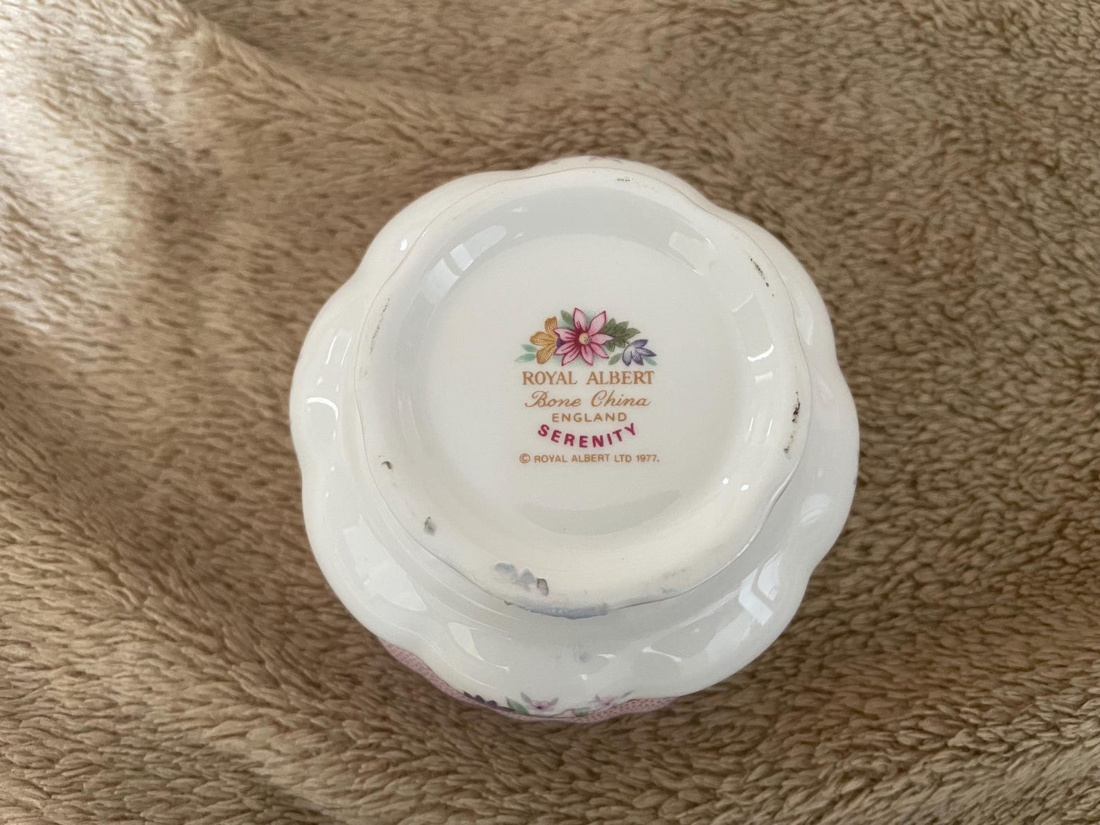 Royal Albert Serenity Floral Motif Sugar Bowl - Etsy