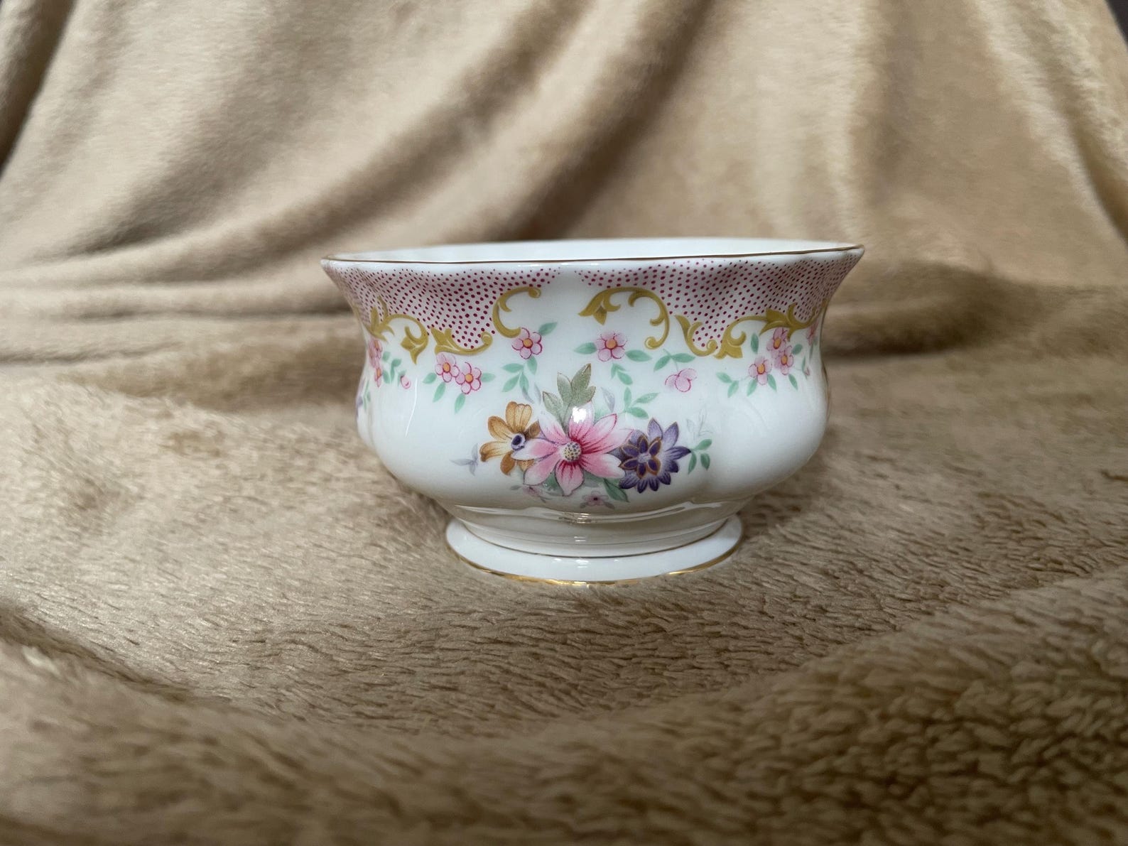 Royal Albert Serenity Floral Motif Sugar Bowl - Etsy