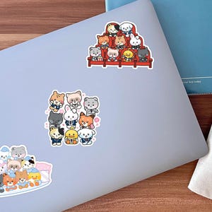 Zerobaseone ZB1 Zeroni Vinyl Sticker Cinema | Binini, Hanini, Yunini ...