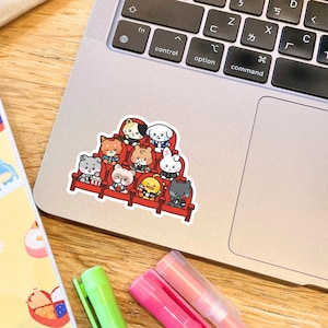 Zerobaseone ZB1 Zeroni Vinyl Sticker Cinema | Binini, Hanini, Yunini ...