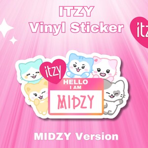 ITZY Bias Sticker my Bias Is ITZY KPOP Waterproof Decal for Laptop ...