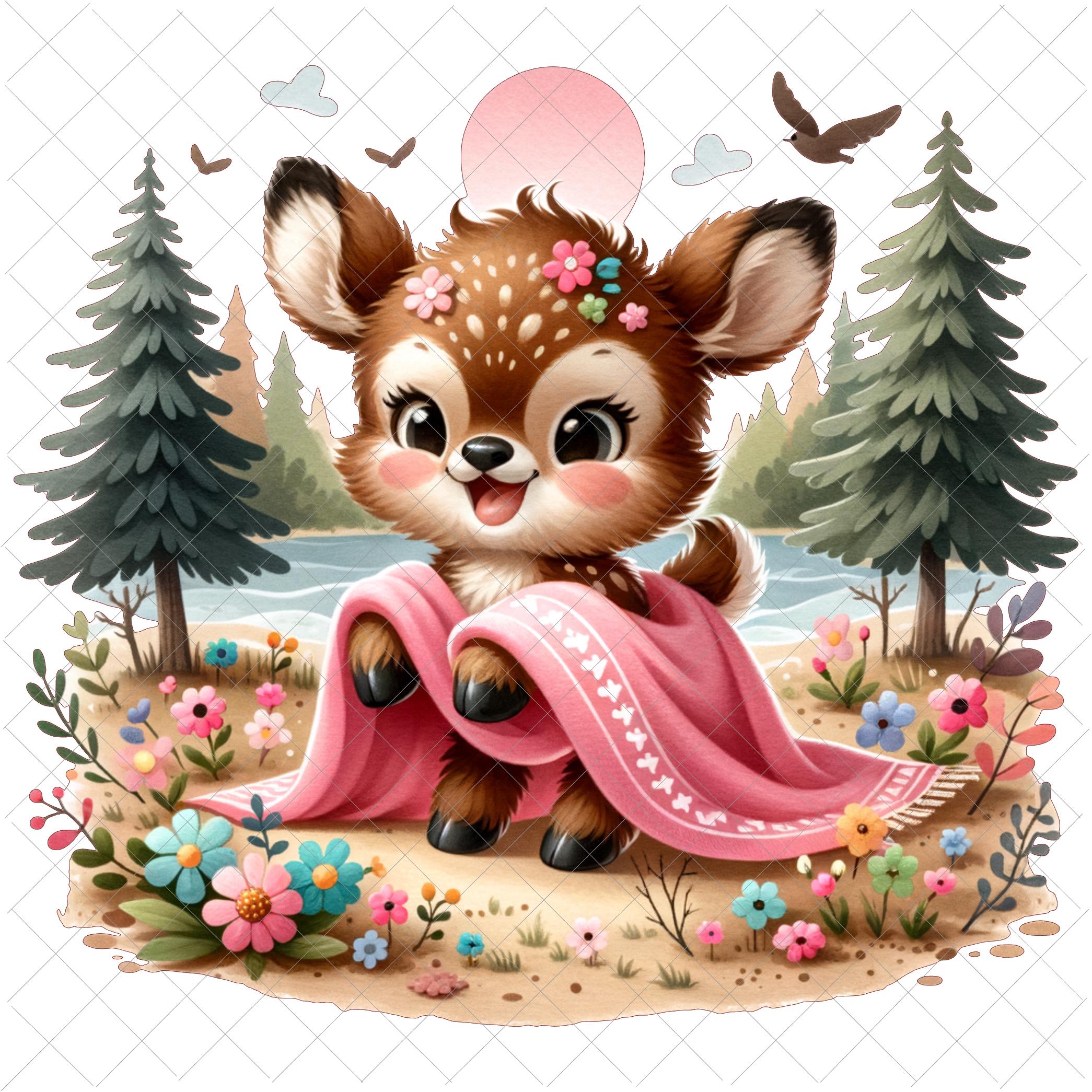 Baby Deer Downloadable Printable Images High Quality PNG for Printing ...