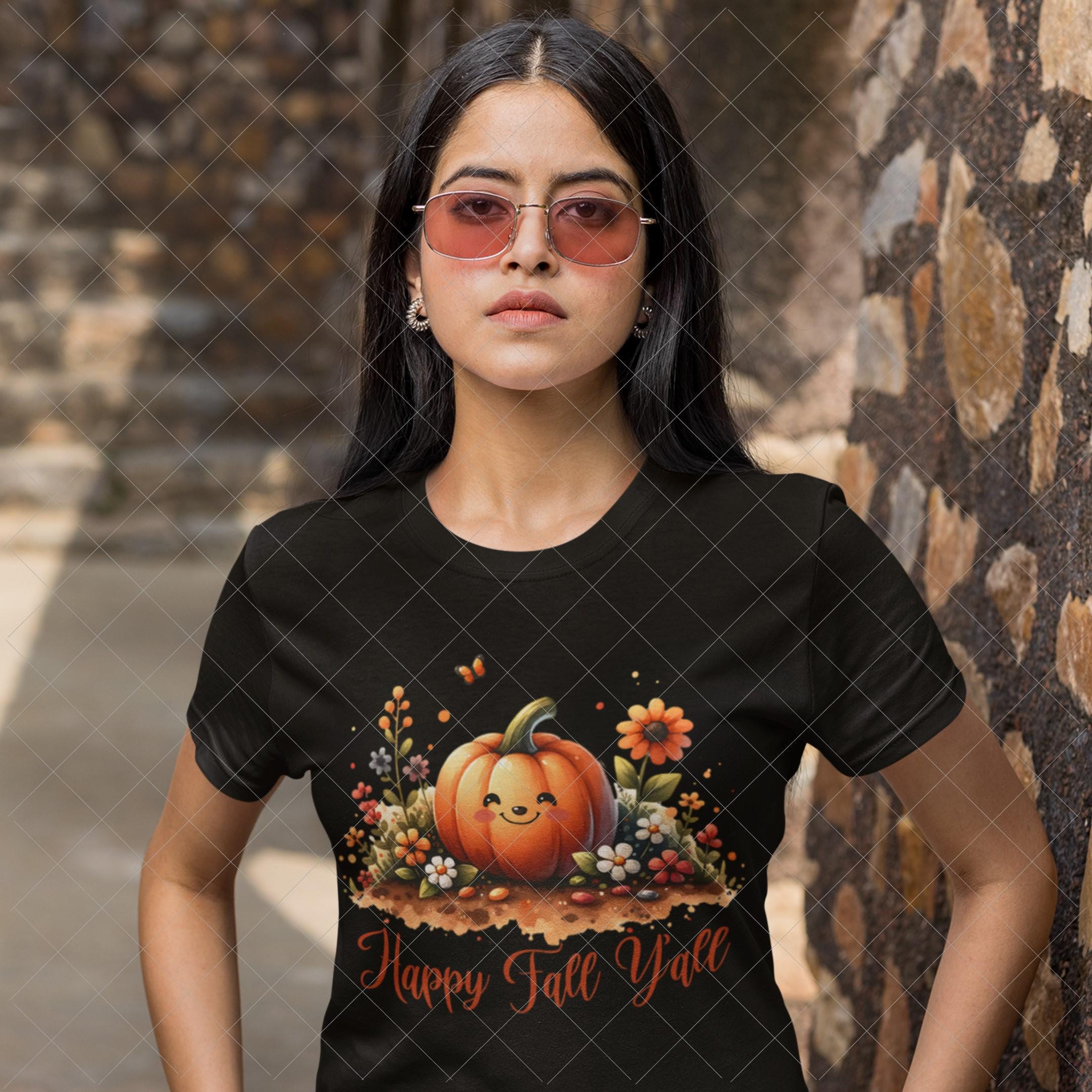 Happy Fall Y'all Digital Downloadable Design High Quality PNG File ...