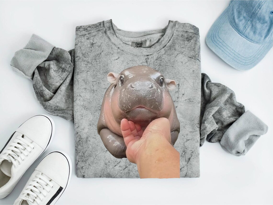 Moo Deng Bouncy Pig in Thai Picture the Cute Baby Hippo Png , Moo Deng ...