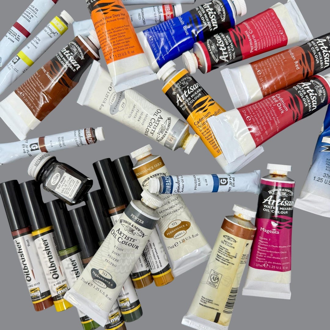 Professional-grade Artist Paint - Pre Enjoyed | Choice of Colors - Etsy