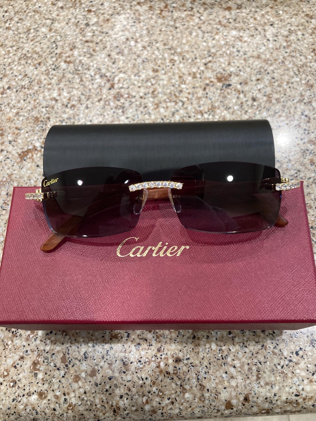Black Cartier Buffs - Etsy