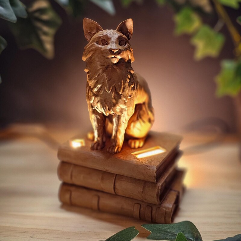 Cat Lamp - Etsy
