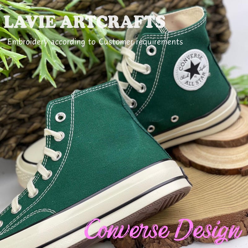 Custom Converse - Etsy
