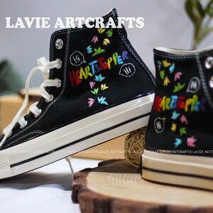 Heartstopper Converse, Nick & Charlie Converse, Heartstopper Leaves ...