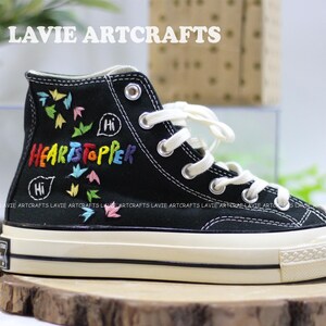 Heartstopper Converse, Nick & Charlie Converse, Heartstopper Leaves ...