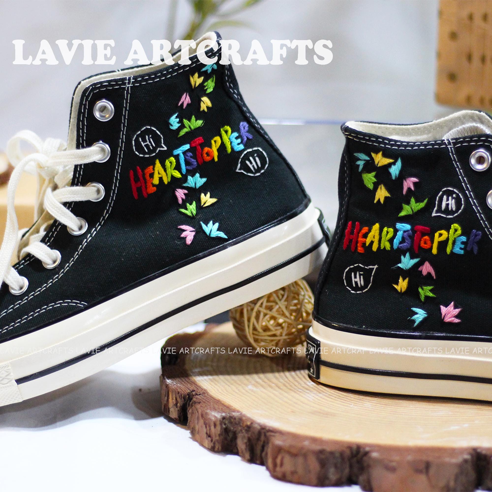 Heartstopper Converse, Nick & Charlie Converse, Heartstopper Leaves ...