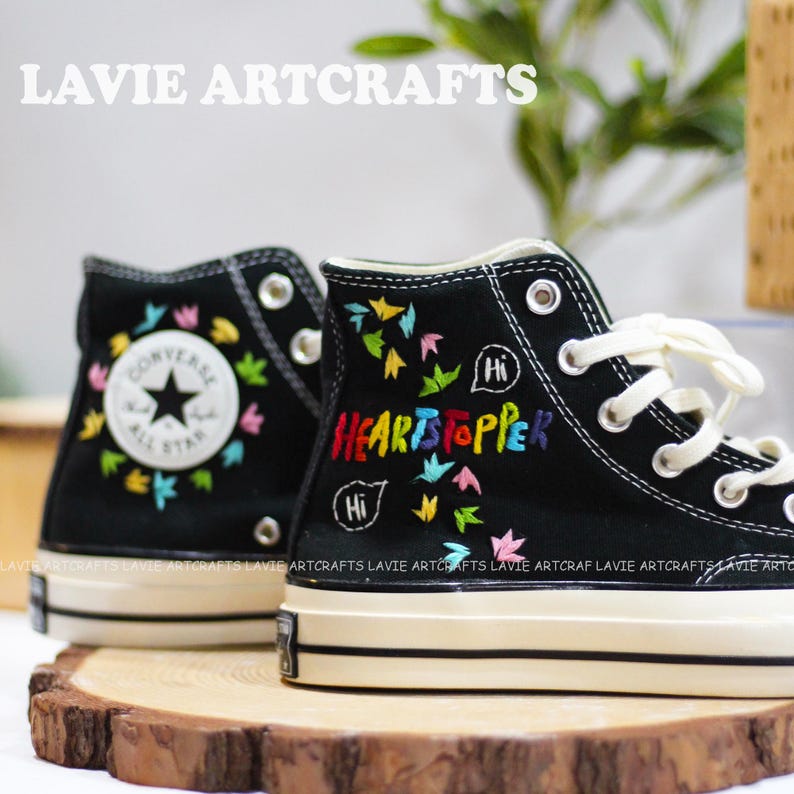 Heartstopper Converse, Nick & Charlie Converse, Heartstopper Leaves ...