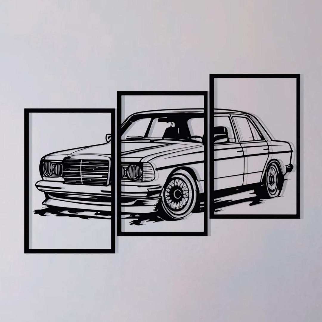Painting Mercedes-benz W123, Painting Mercedes W123, Painting Mercedes ...