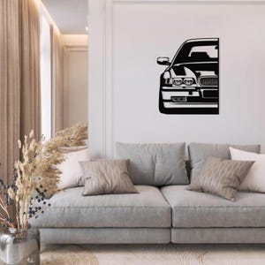 BMW E38, BMW E38 Wooden Wall Decor, Bmw E38 Wooden Wall Art, Bmw E38 ...