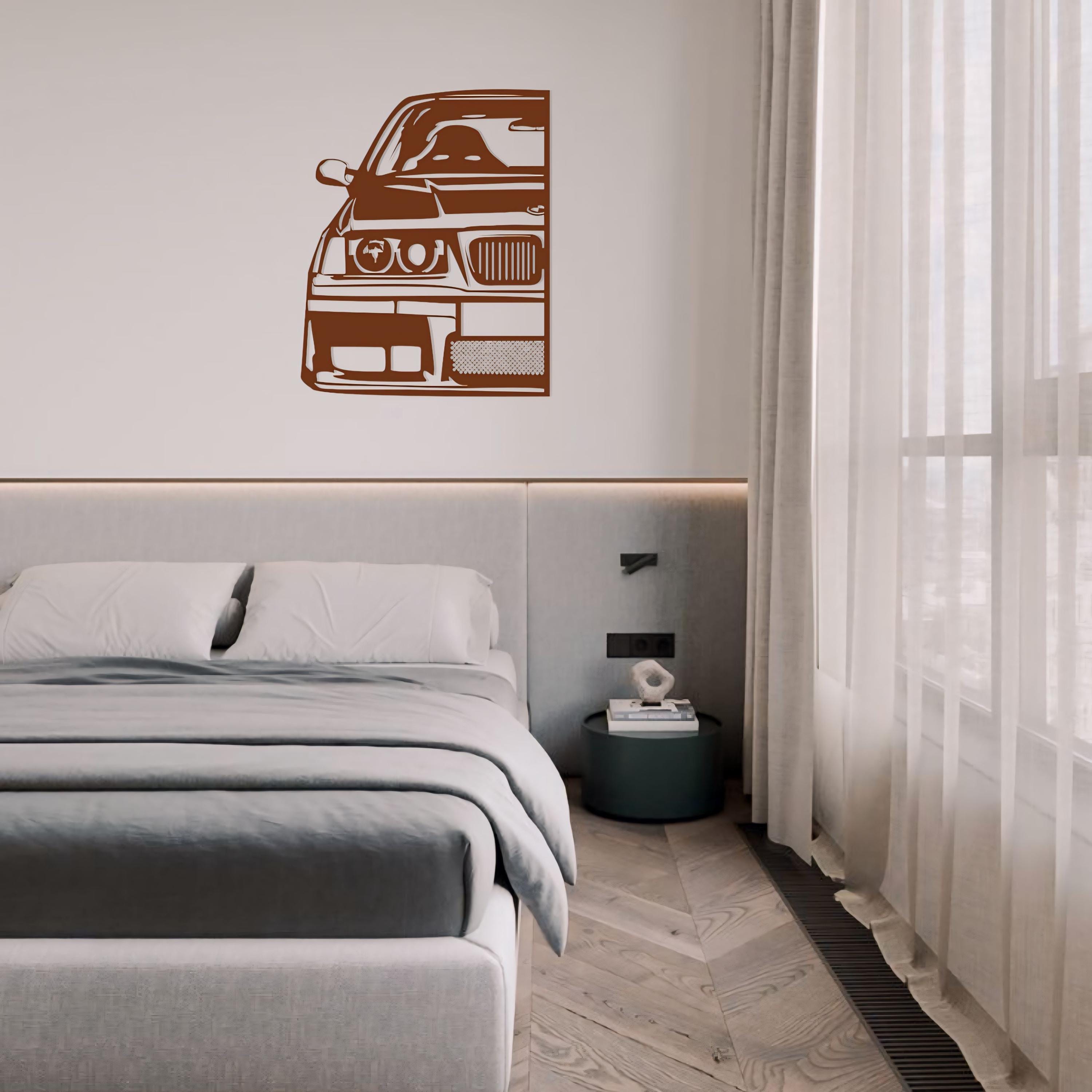 BMW E36, BMW 3 Series, BMW E36 Wooden Wall Decor, Bmw E36 Wooden Wall ...