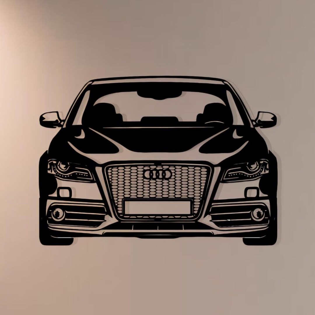 Audi A4 B8, Audi, Audi A4 B8 Wooden Wall Decor, Audi A4 B8 Wooden Wall ...