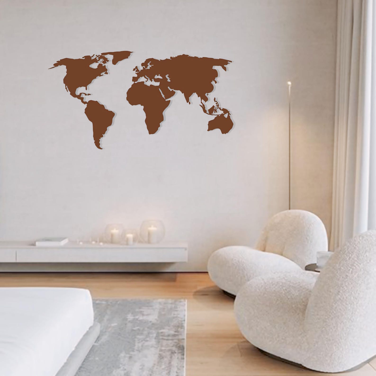 World Map, World, Map, World Map Wooden Wall Decor, World Map Wooden ...