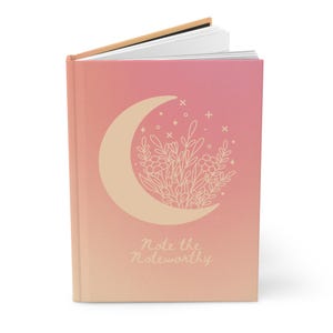 Note the Noteworthy Hardcover Notebook Motivational Notebook Gradient ...