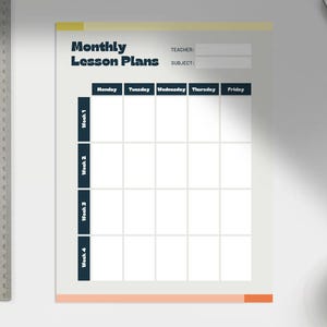 Lesson Plan Bundle - Etsy