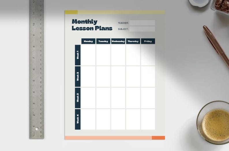 Lesson Plan Bundle - Etsy