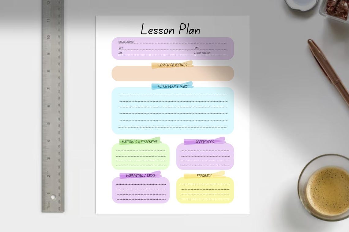 Lesson Plan Bundle - Etsy