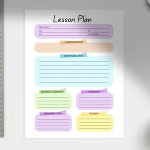 Lesson Plan Bundle - Etsy