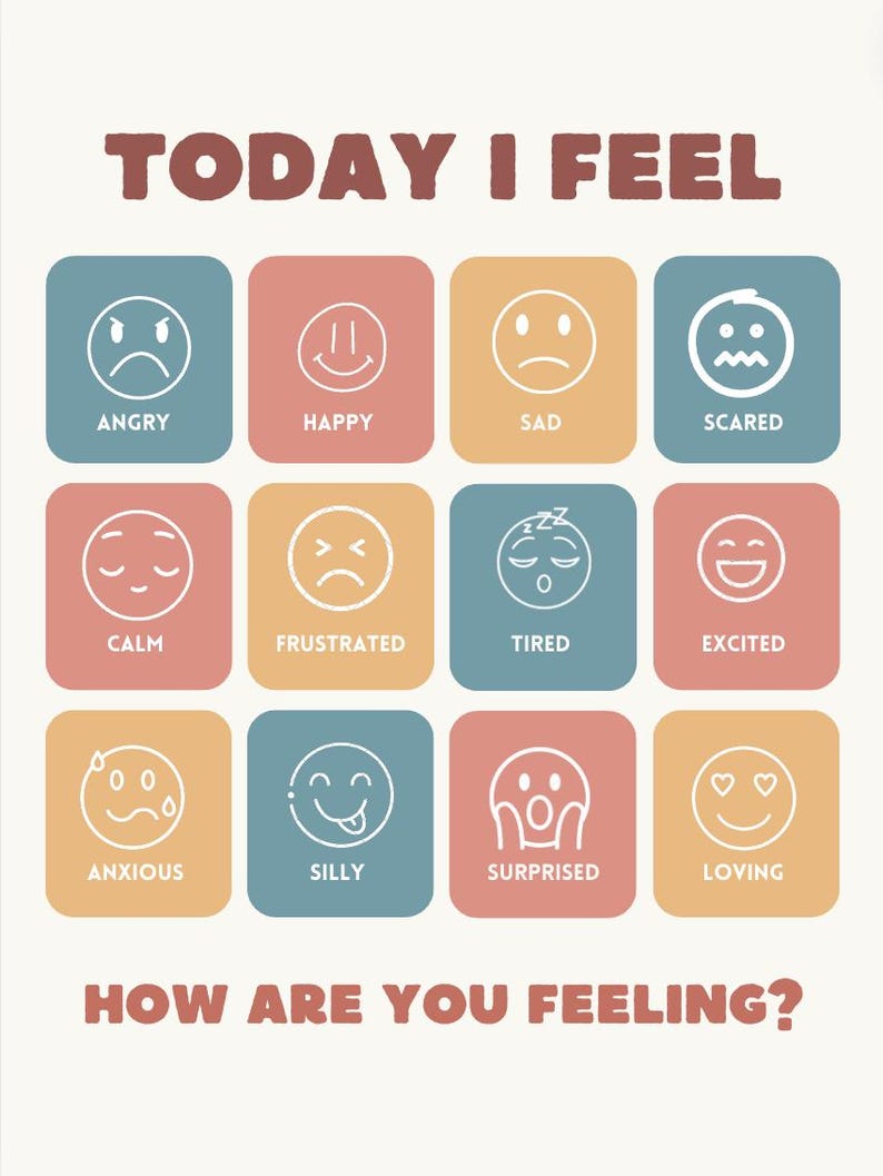 Calm Down Corner Posters Calm Down Corner Printable's Emotions Poster ...