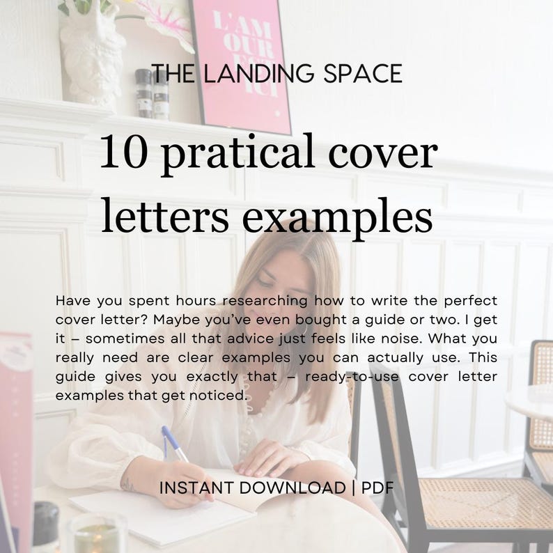 10 Practical Cover Letter Examples - Etsy