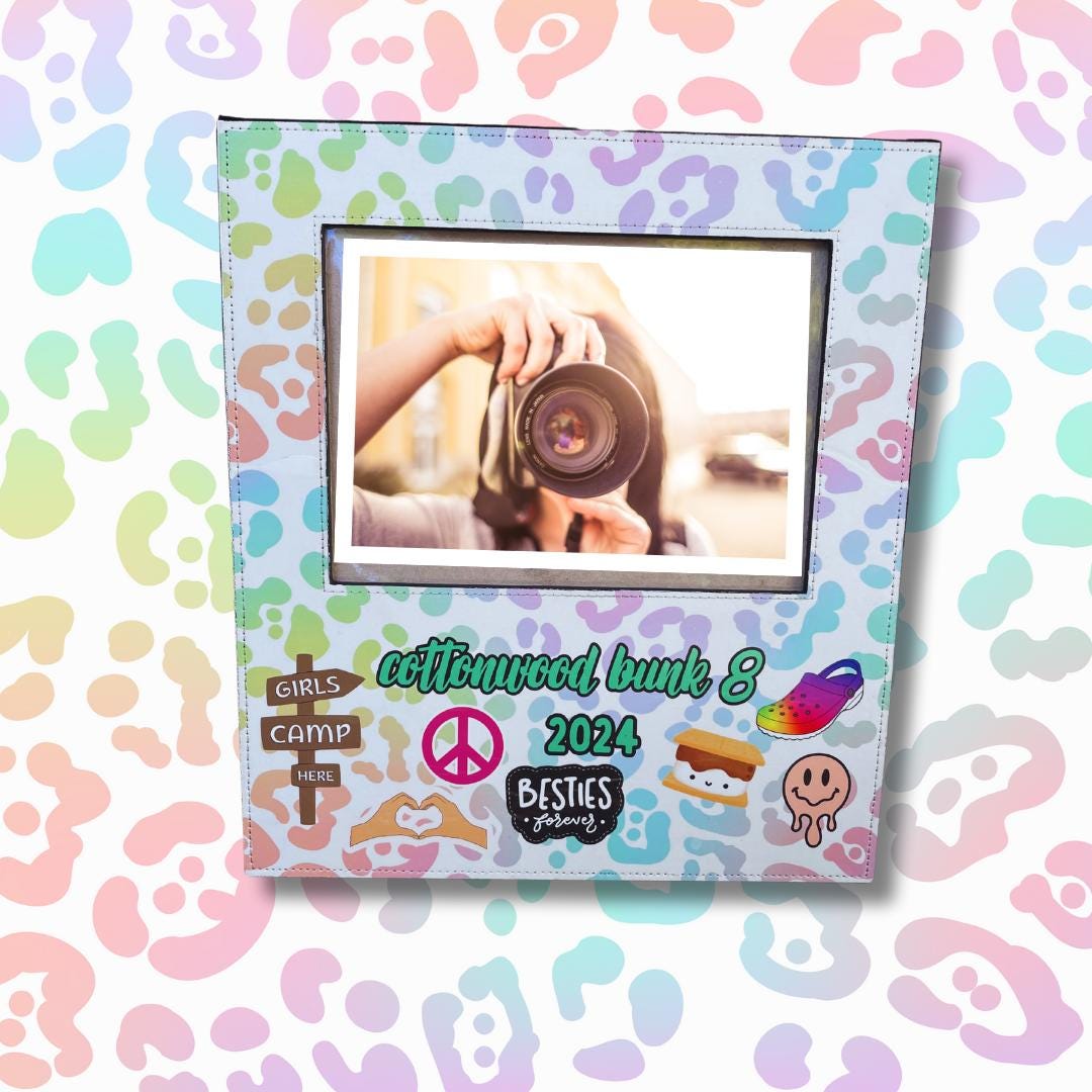 Camp Frame; Sleepaway Camp; Summer Frame; Welcome Home Gift; Visiting ...